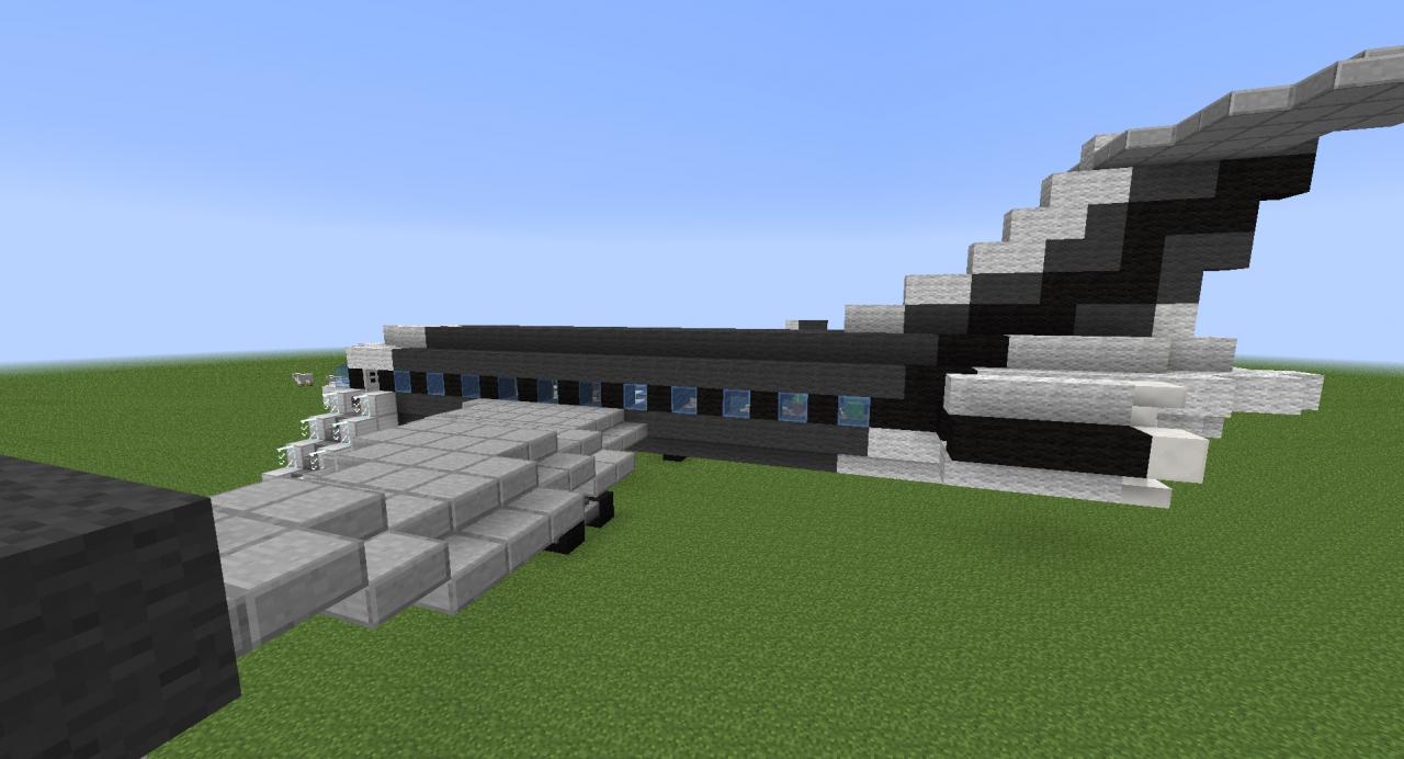 Bombardier Private Jet Minecraft Map