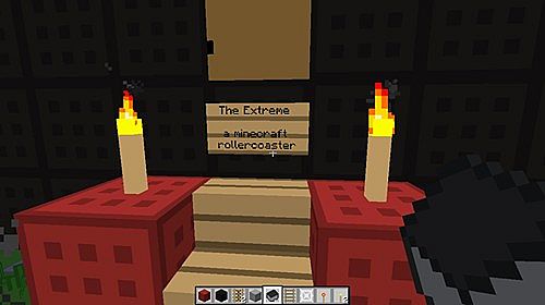 Extreme (a minecraft rollercoaster) Minecraft Map
