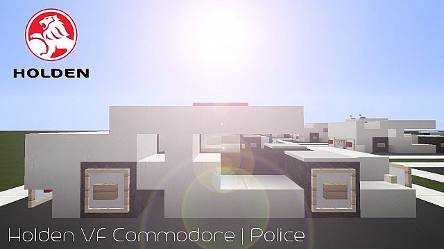 Holden VF Commodore | Police Car Minecraft Map