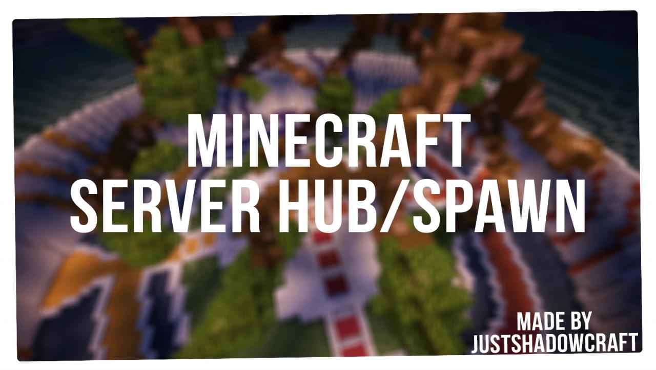 Minecraft Server Hub / Spawn Minecraft Map