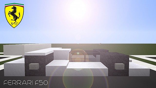 Ferrari F50 | Minecraft Vehicles Minecraft Map