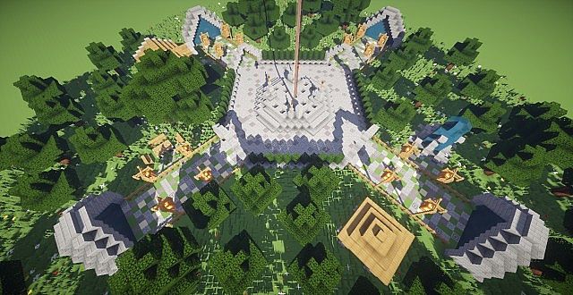 Server Spawn / Hub / Lobby Minecraft Map