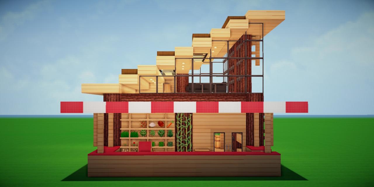 Modern Eco Village | Store 3 (Agriculture Store) Minecraft Map