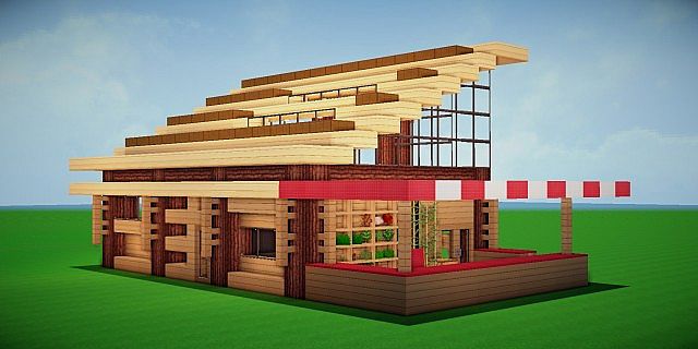 Modern Eco Village | Store 3 (Agriculture Store) Minecraft Map