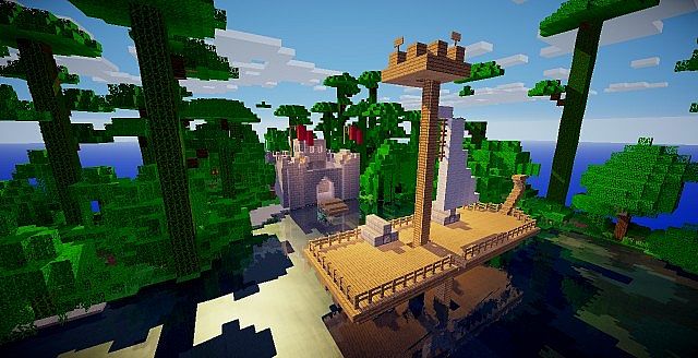 Pirates VS Castle Minecraft Map