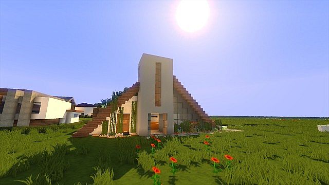 A-Frame House Minecraft Map