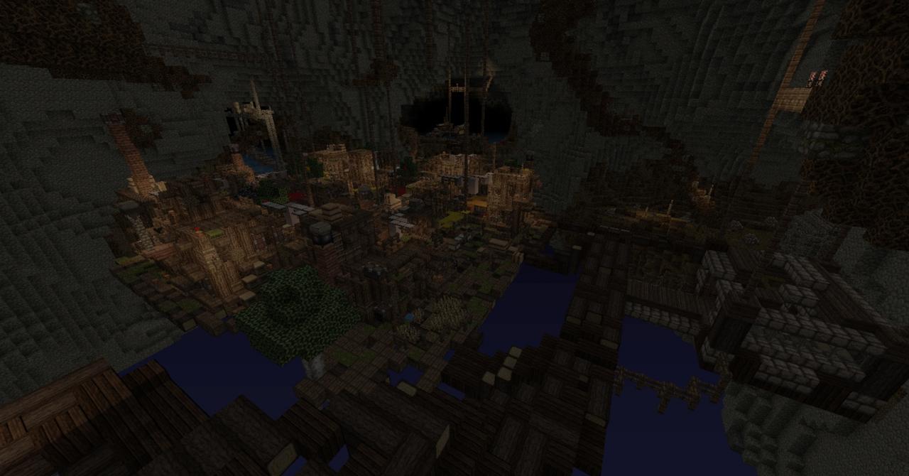 The City of the Rafters Minecraft Map