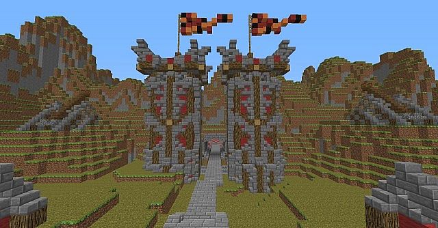 Minecraft CTF Map "Nirenyth Battleground" Minecraft Map