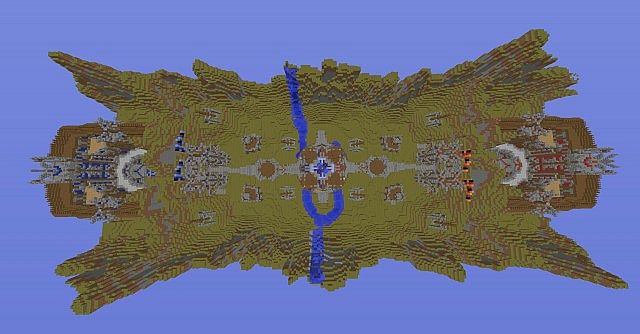 Minecraft CTF Map "Nirenyth Battleground" Minecraft Map