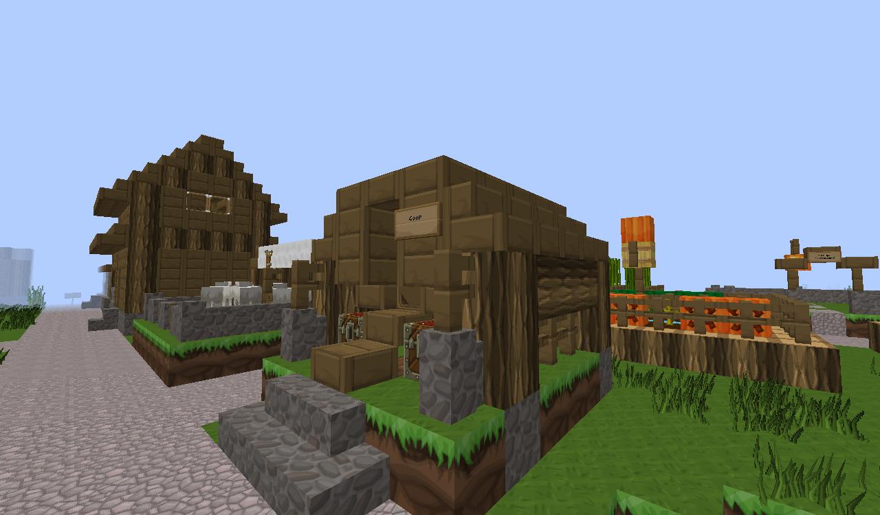 BIP Plains Village display world save. Minecraft Map