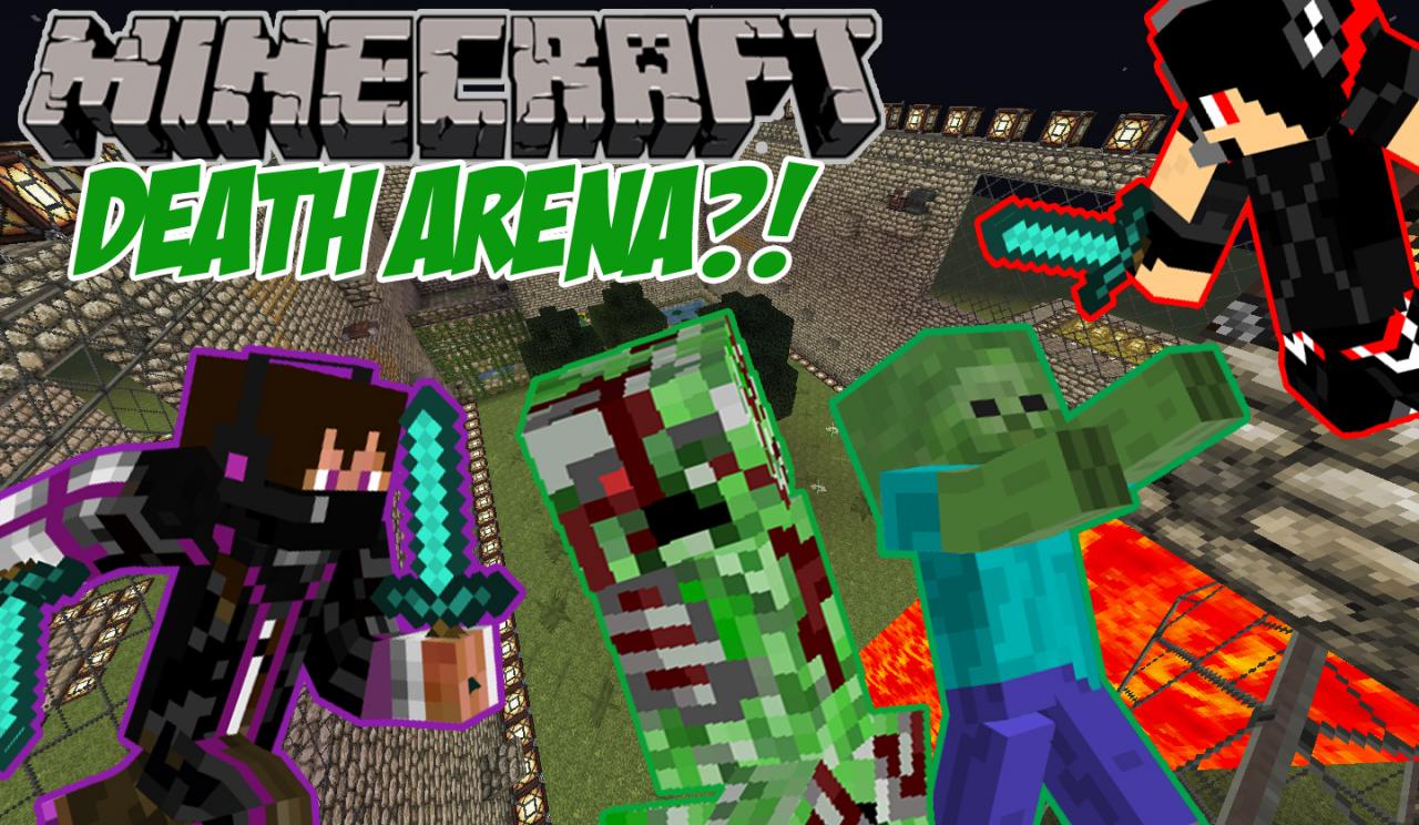 DEATH ARENA ( DEATH DOME ) [Only for Multiplayer only!] Minecraft Map
