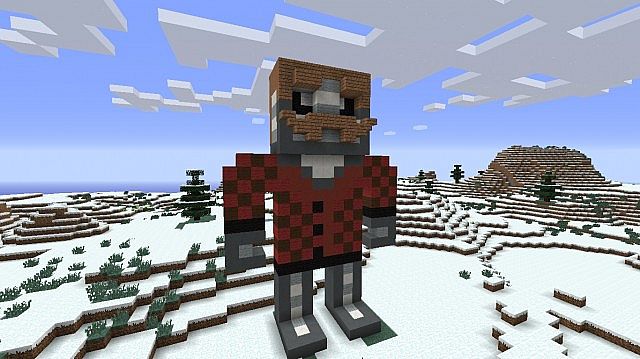 Statue of my minecraft skin Minecraft Map