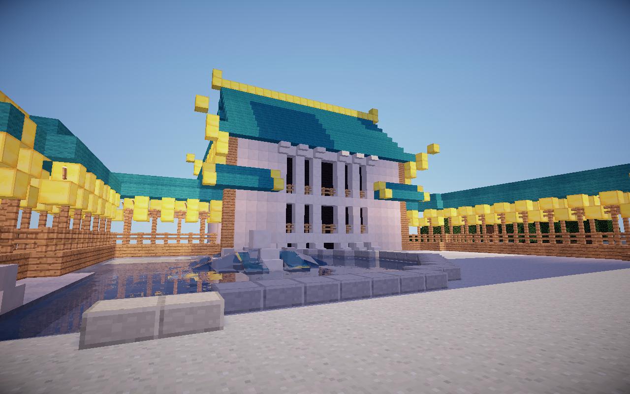 Air Temple Island Minecraft Map