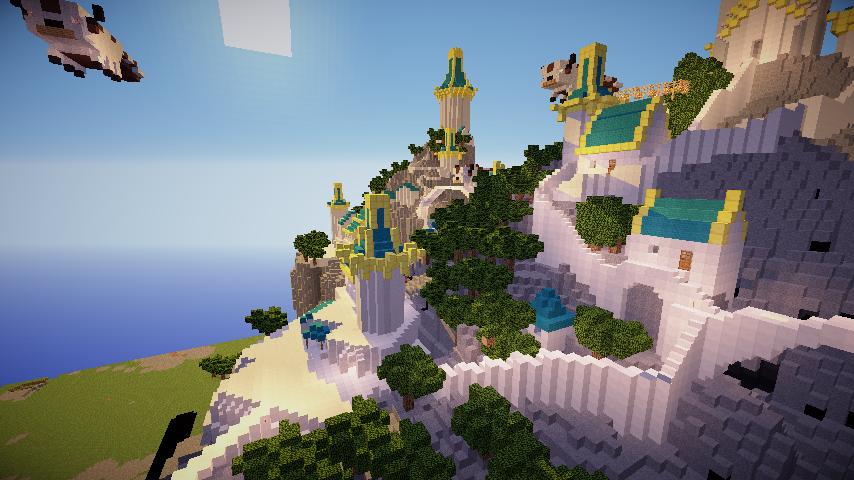 Restored Eastern Air Temple Minecraft Map