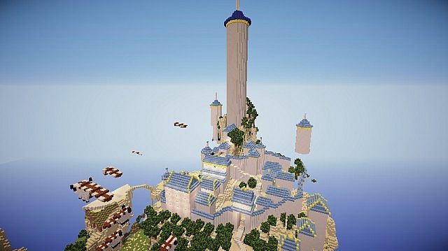 Restored Southern Air Temple Minecraft Map