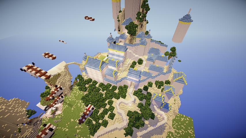 Restored Southern Air Temple Minecraft Map