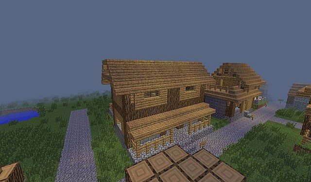 BIP Plains Village display world save. Minecraft Map