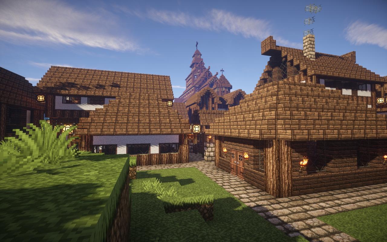 Norse Church / Secret Labyrinth Minecraft Map