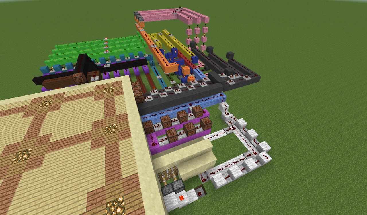 Most Secure Redstone Combo Lock Minecraft Map