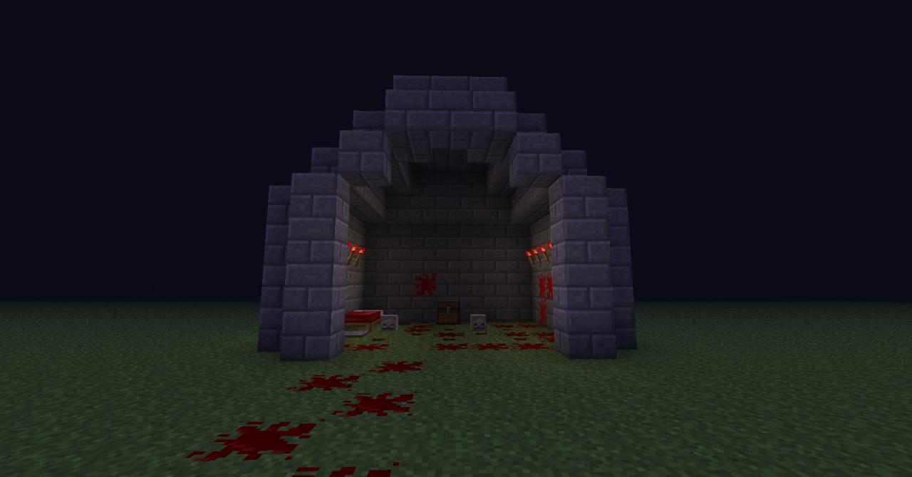 Horror adventure Minecraft Map