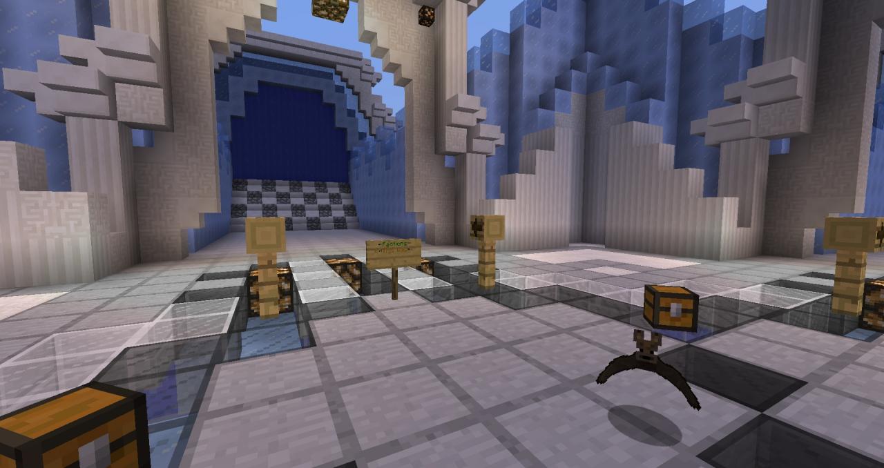 Small Packed Ice Hub - By Spinless Minecraft Map