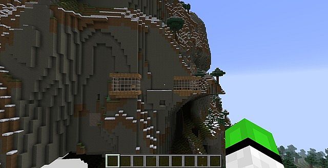 Epic house in the Mountains!!! Minecraft Map