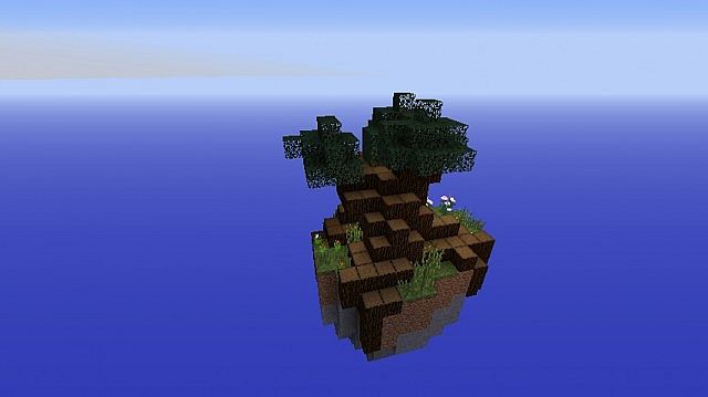 The tree islands Minecraft Map
