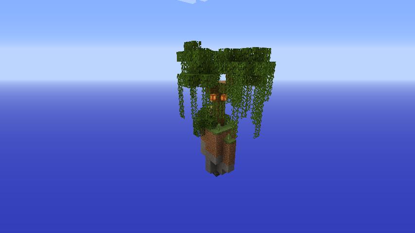 The tree islands Minecraft Map