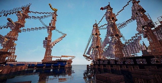 Medieval Port Town - Mega Project Minecraft Map