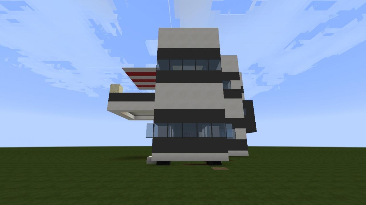 Modern House + RV Minecraft Map