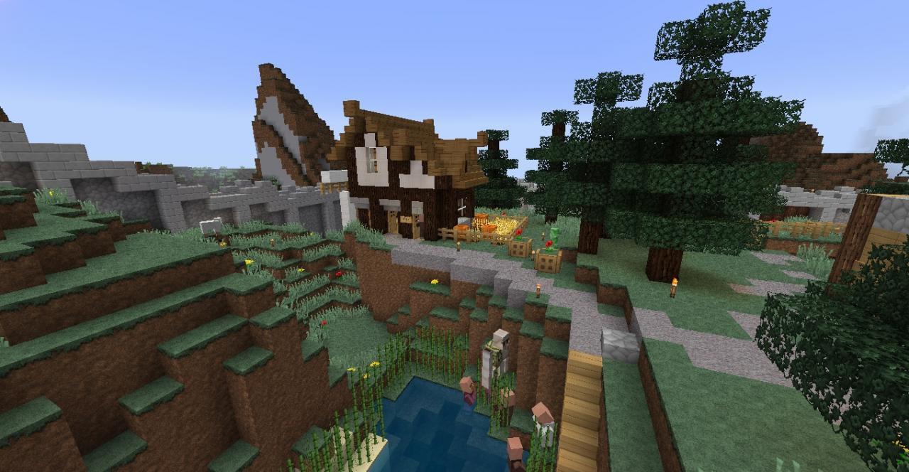 Yorkdire - Minecraft medieval map 100% completion w/ download Minecraft Map