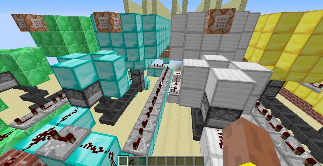 Quad-Battle v1 Minecraft Map