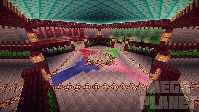 Hub | MEGA Planet | Lobby Minecraft Map