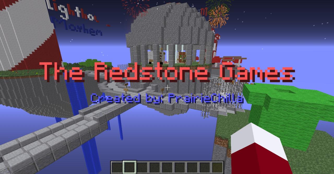 The Redstone Games Minecraft Map