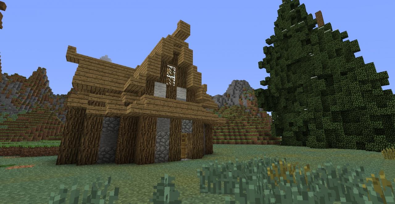 Small Rustic House (sNoWiZkOoL23) Minecraft Map