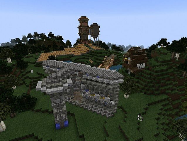 Irish Old Village Minecraft Map