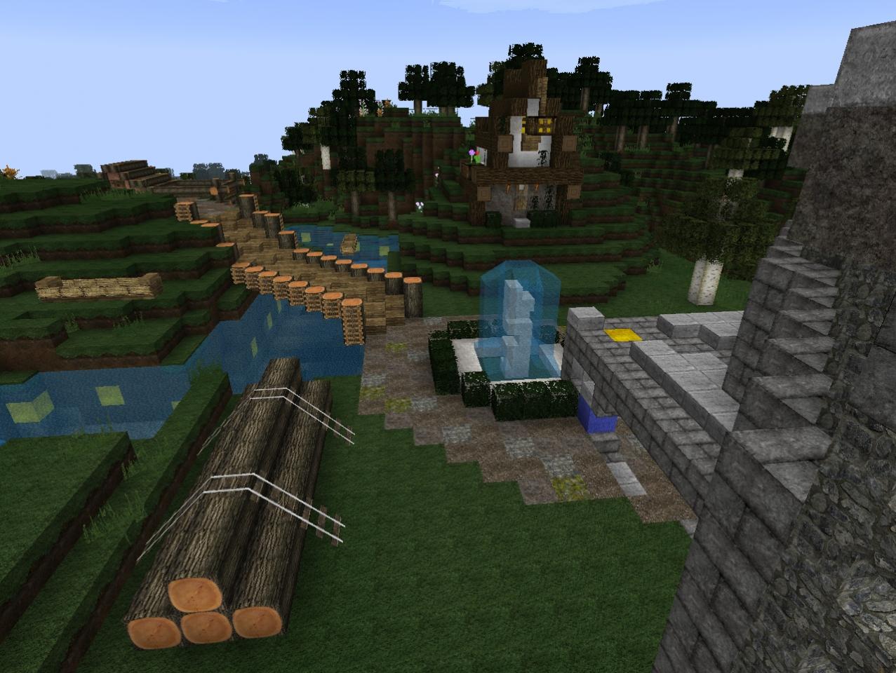 Irish Old Village Minecraft Map