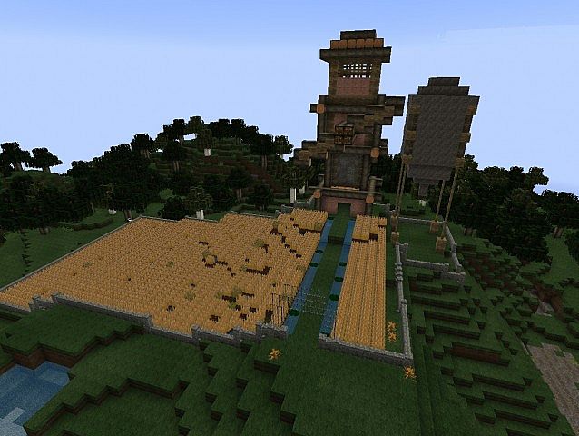 Irish Old Village Minecraft Map