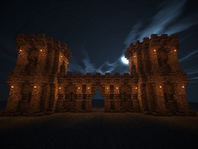 Another Castle Gate Minecraft Map