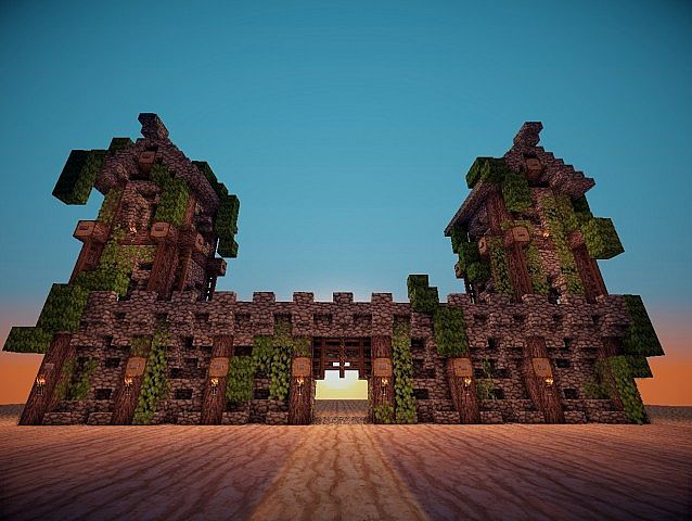 Castle Gate (Awesome!) Minecraft Map
