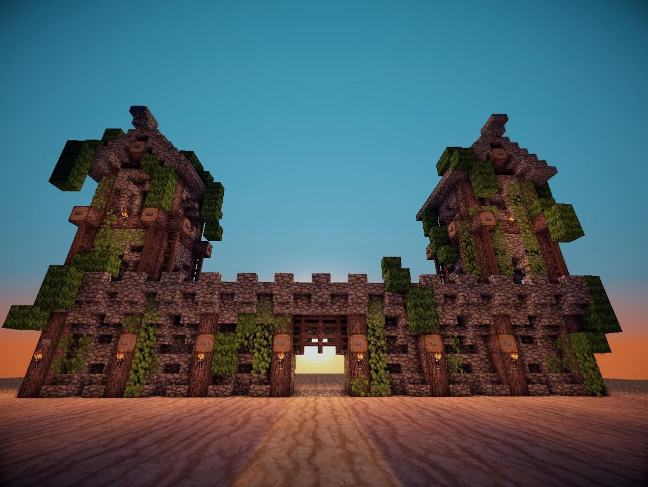 Castle Gate (Awesome!) Minecraft Map