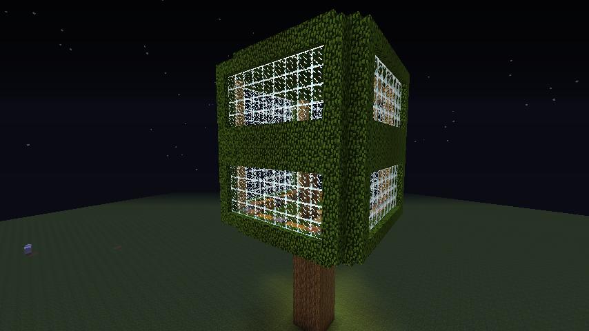 HUGE TREE HOUSE! Minecraft Map