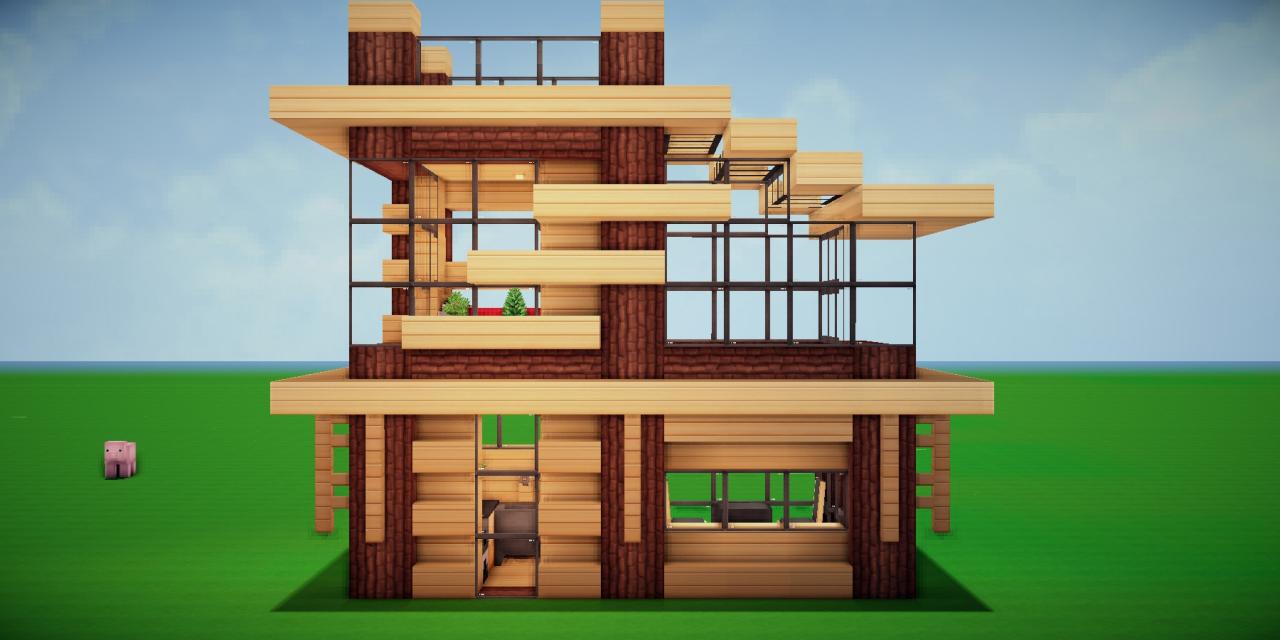 Modern Eco Village | Home 16 Minecraft Map