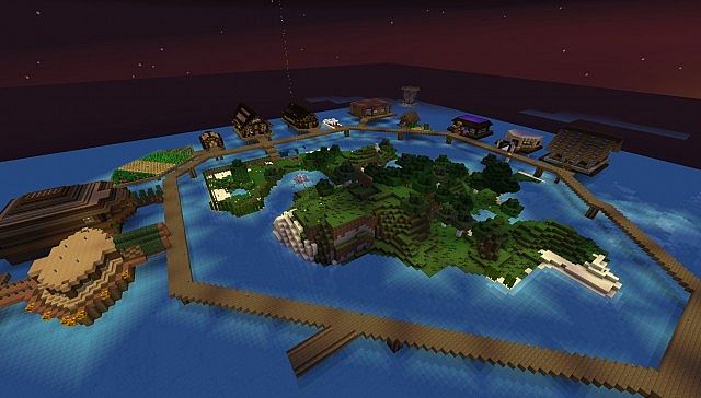 Paradisio - Minecraft Town - SCHEMATIC DOWNLOAD Minecraft Map