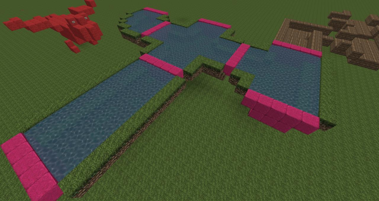 Land Of Dragons : Water & Cottage Minecraft Map