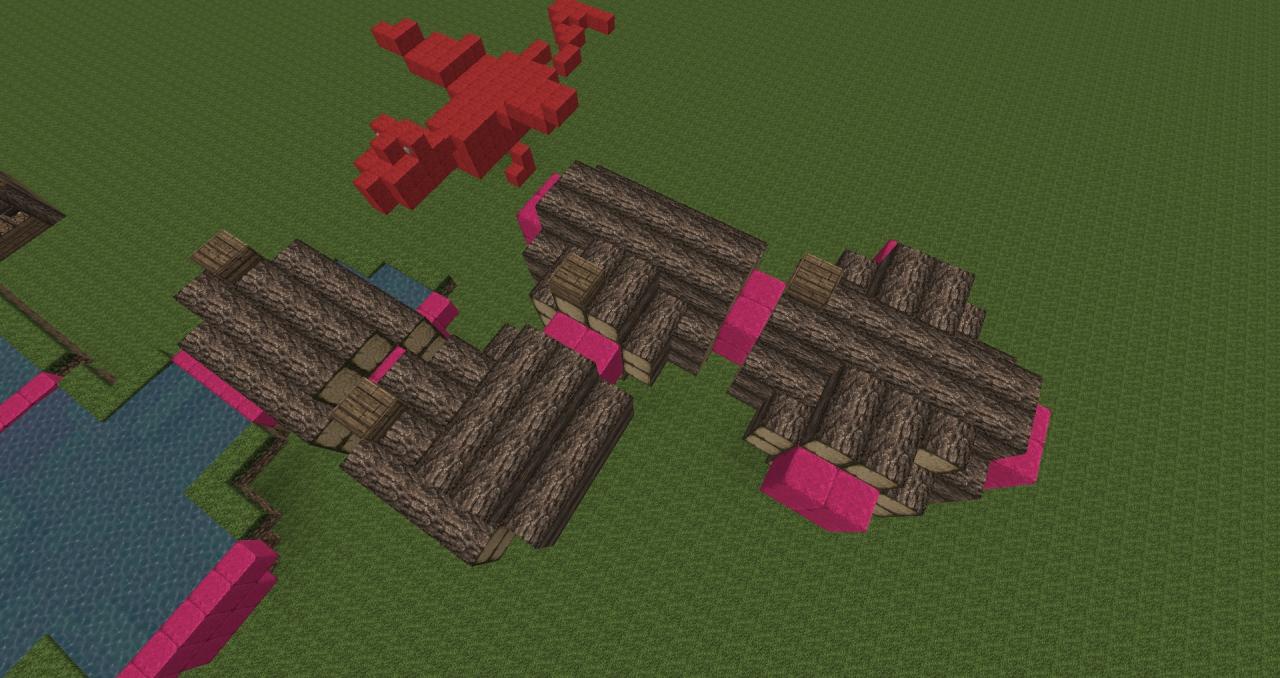 Land Of Dragons : Water & Cottage Minecraft Map