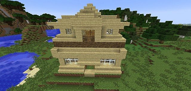 Small Wooden Cottage Minecraft Map