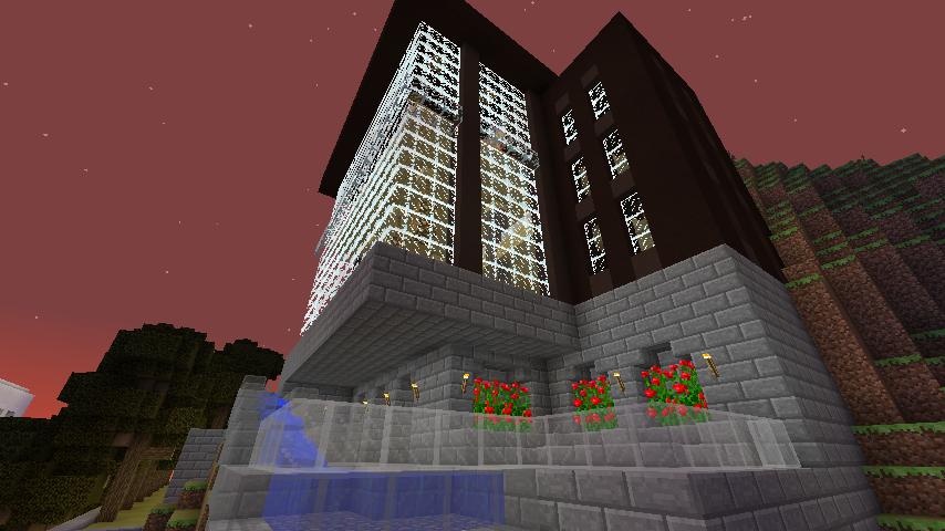 Hillside House Minecraft Map