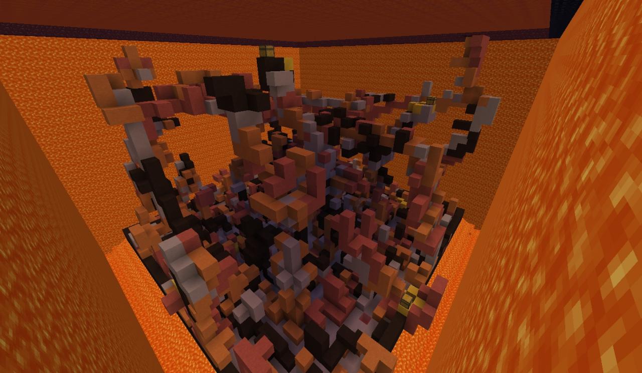 TNT Battle Mesa Arena PVP Minecraft Map