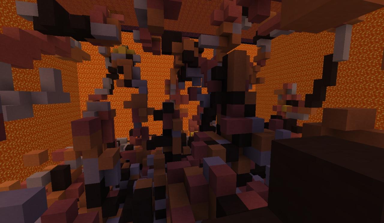 TNT Battle Mesa Arena PVP Minecraft Map